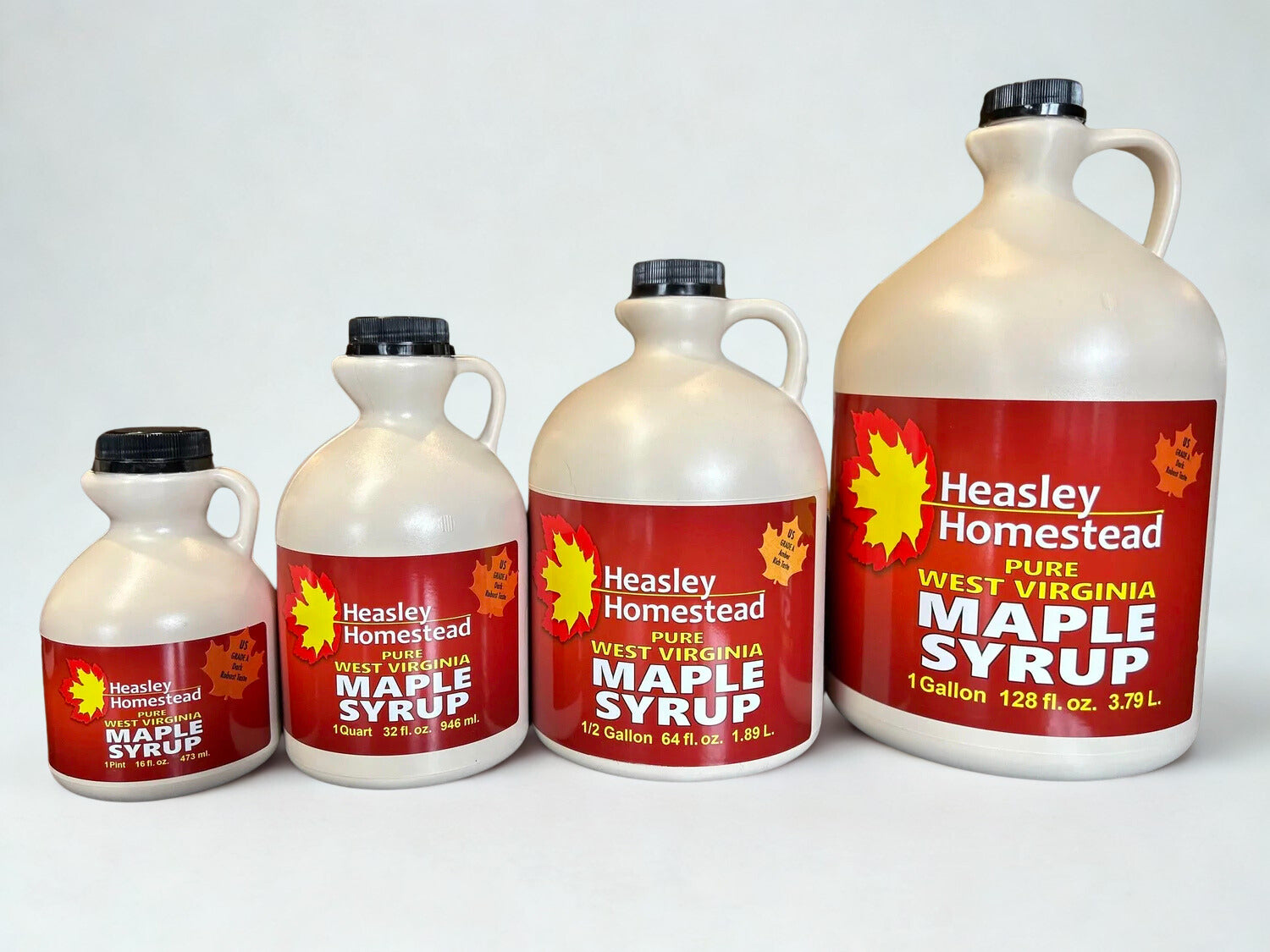 Heasley's Maple Syrup (Plastic Jug) – Heritage Milling