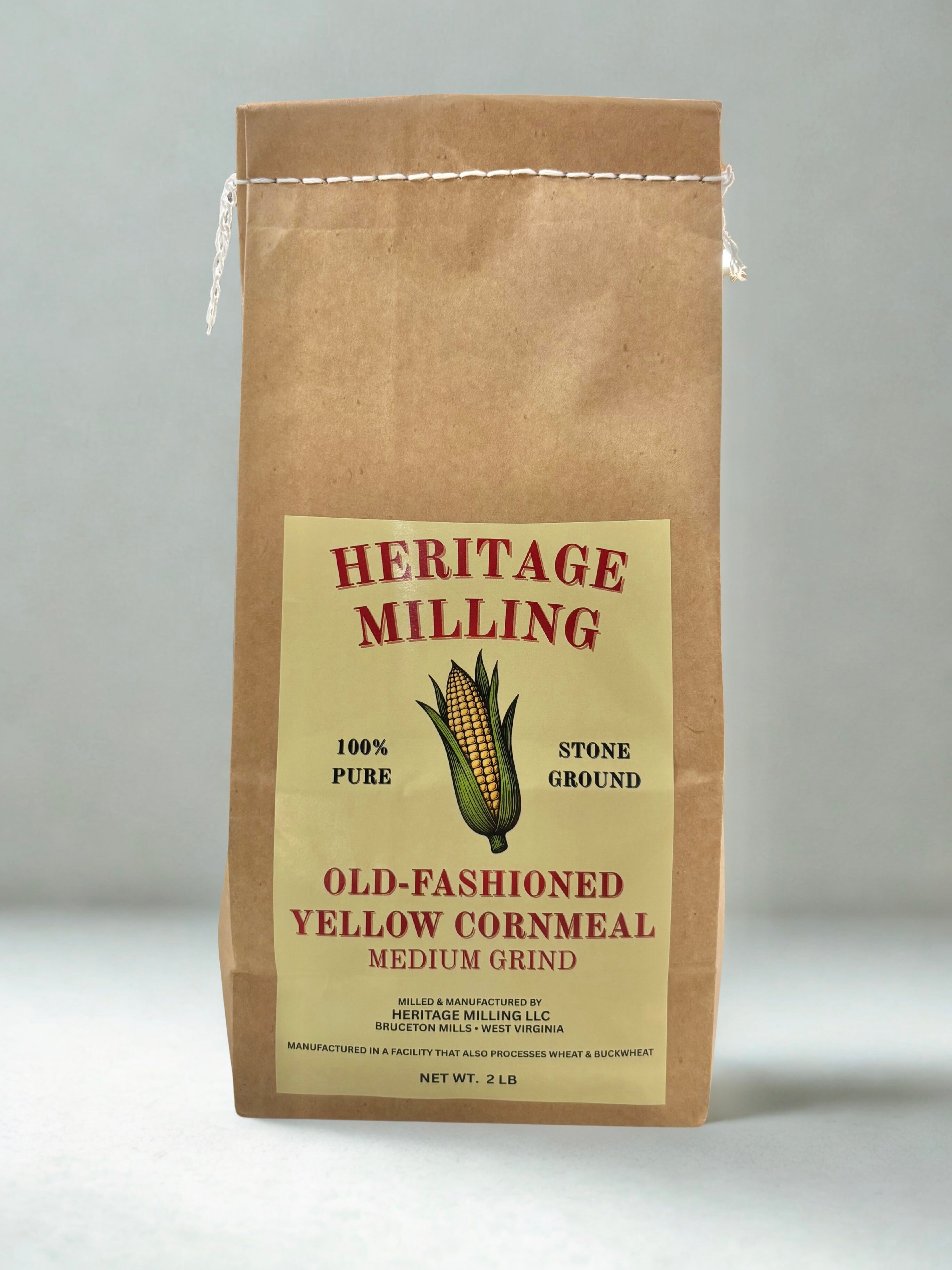 Old Fashioned Medium Grind Yellow Corn Meal – Heritage Milling